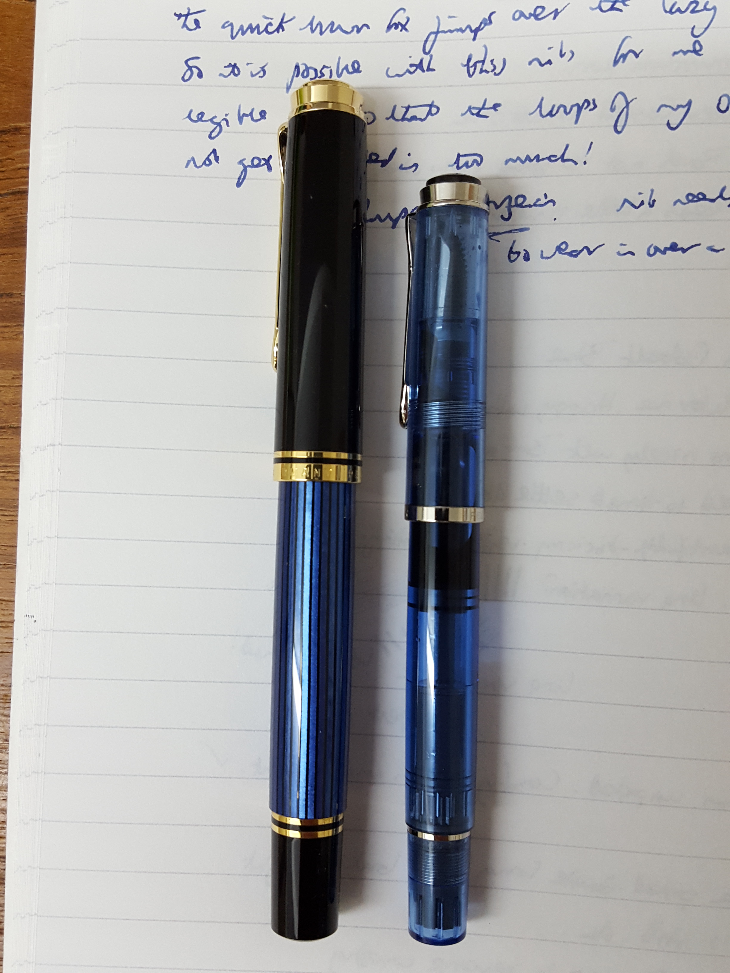 Pelikan M800, some initial impressions | Fountain pen blog
