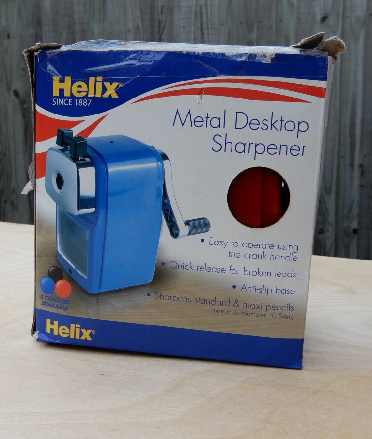 Some early thoughts on the Helix Metal Desktop Sharpener. | Fountain ...