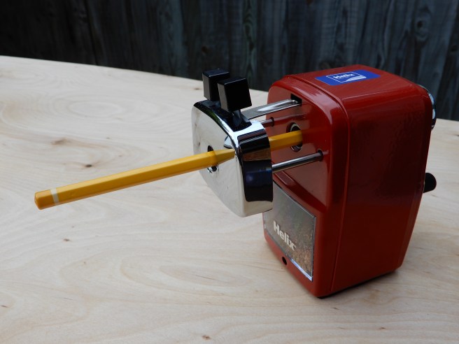 Some early thoughts on the Helix Metal Desktop Sharpener. | Fountain ...