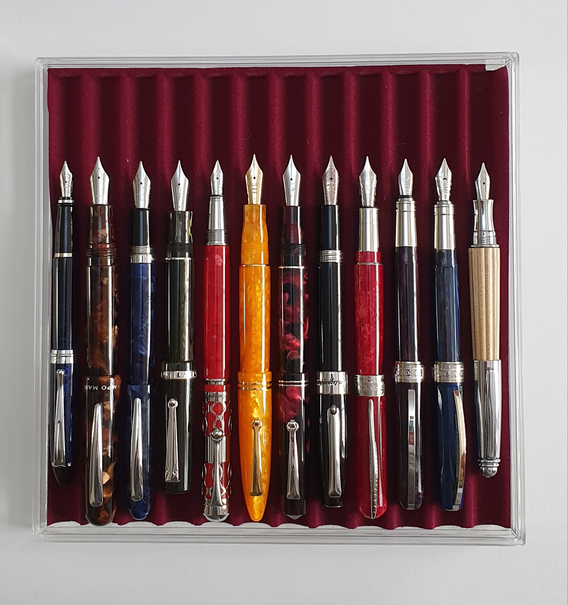 My Italian fountain pen line-up. | Fountain pen blog