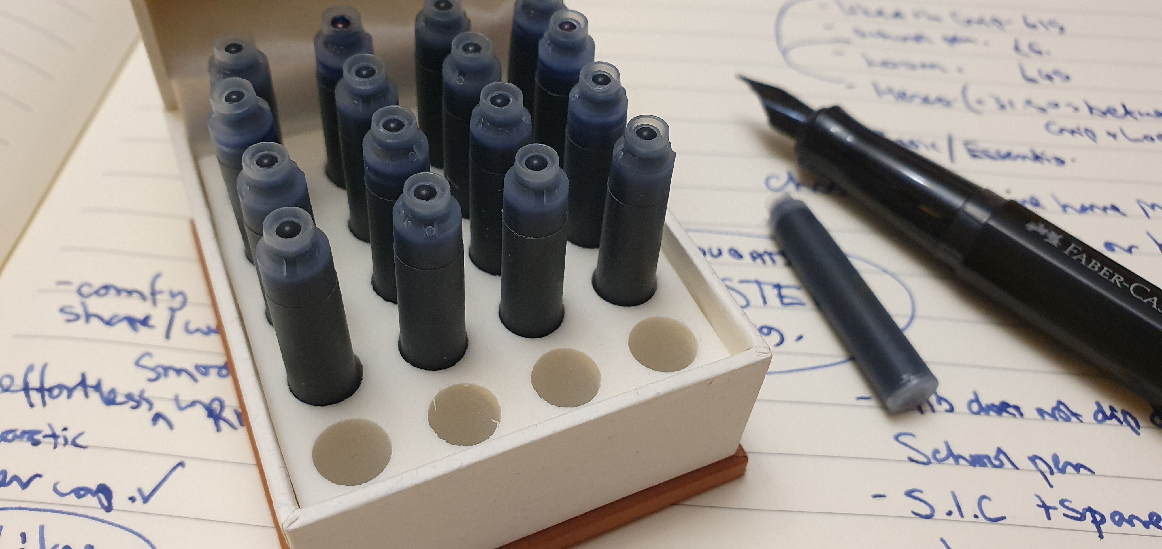 Early thoughts on the Faber-Castell Hexo fountain pen. | Fountain pen blog