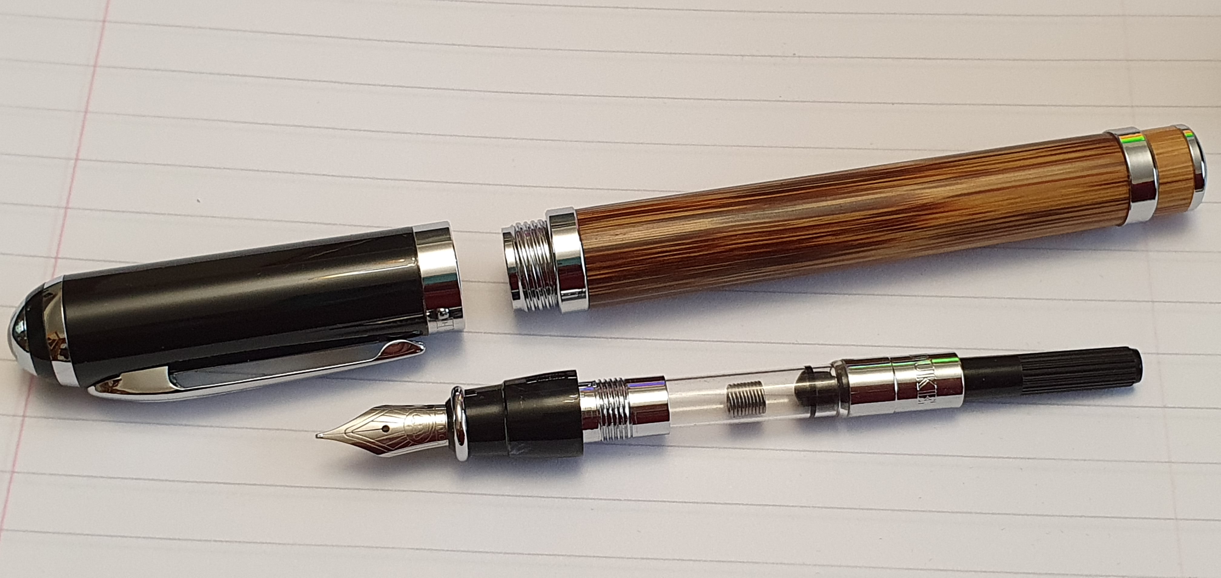 Early thoughts on the Duke 552 Bamboo fountain pen. | Fountain pen blog