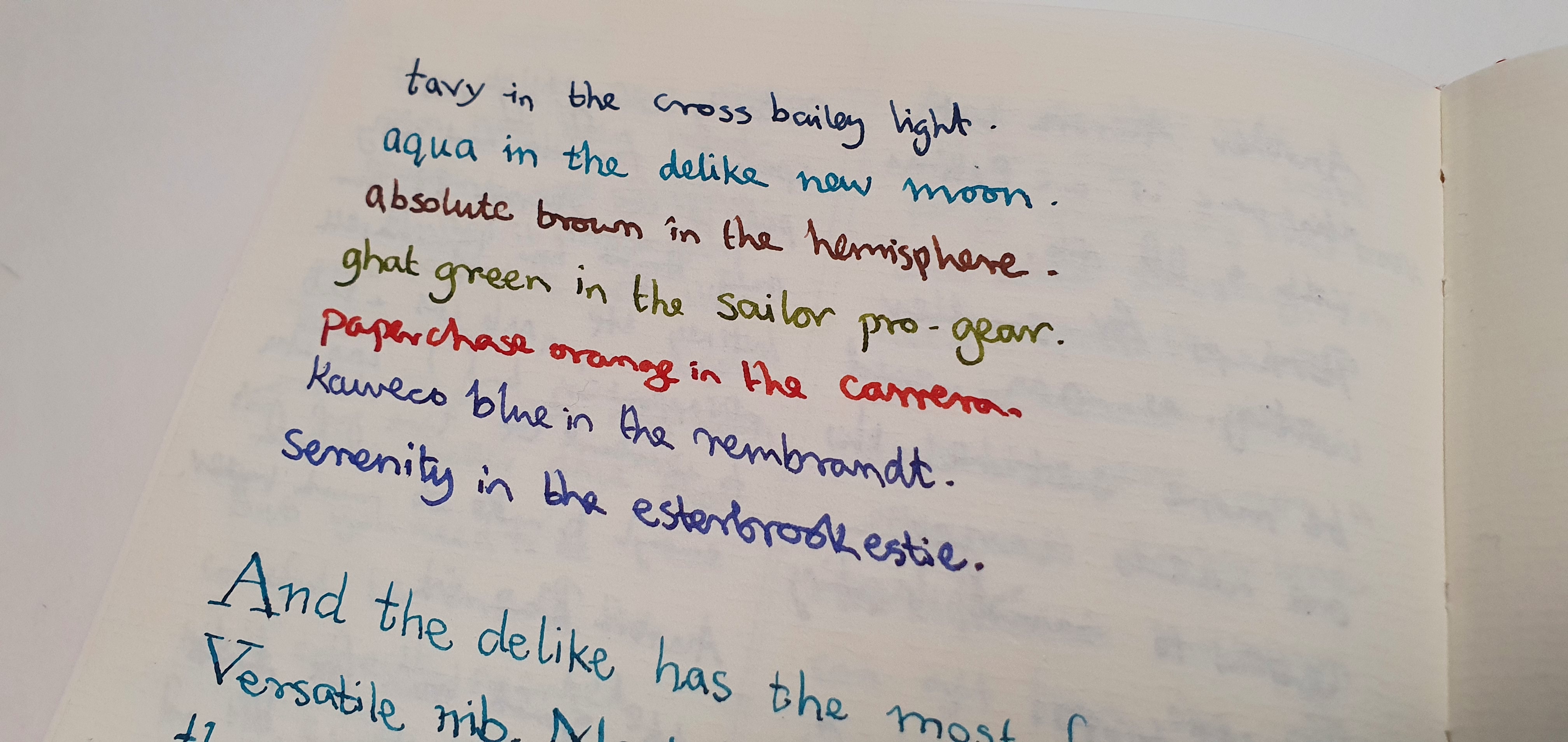 The Semikolon Grand Voyage notebook; a brief review. | Fountain pen blog