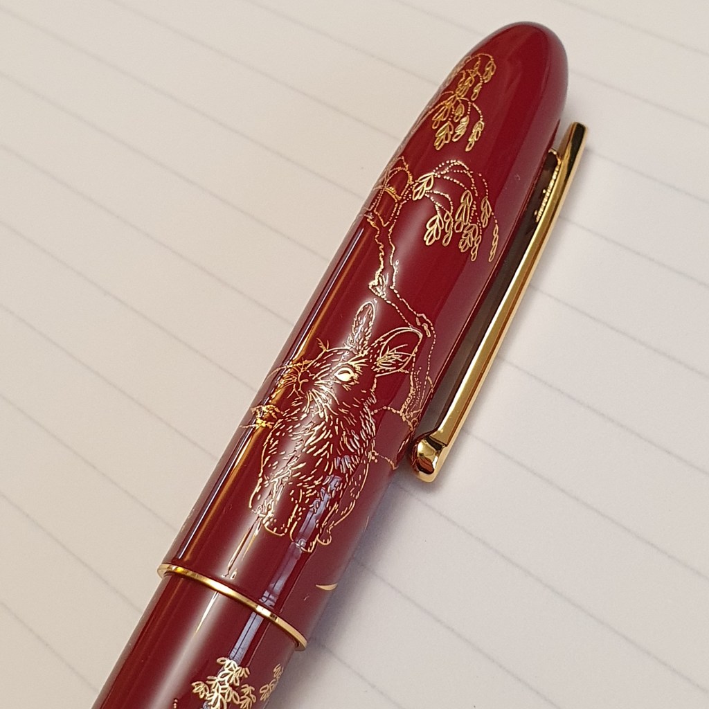 Early thoughts on the Hongdian N23 Year of the Rabbit fountain pen ...