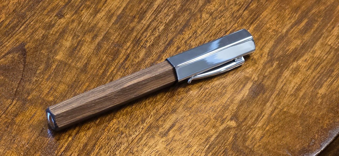 Early thoughts on the Faber-Castell Ondoro, Smoked Oak fountain pen ...